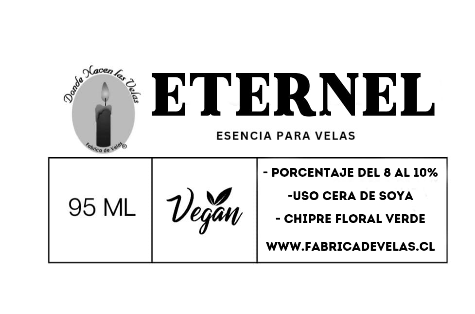 Esencia Eternel, para Cera de Soya. – Fabrica de Velas