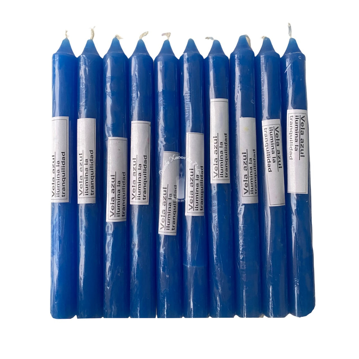 Vela Lisa color Azul – Fabrica de Velas