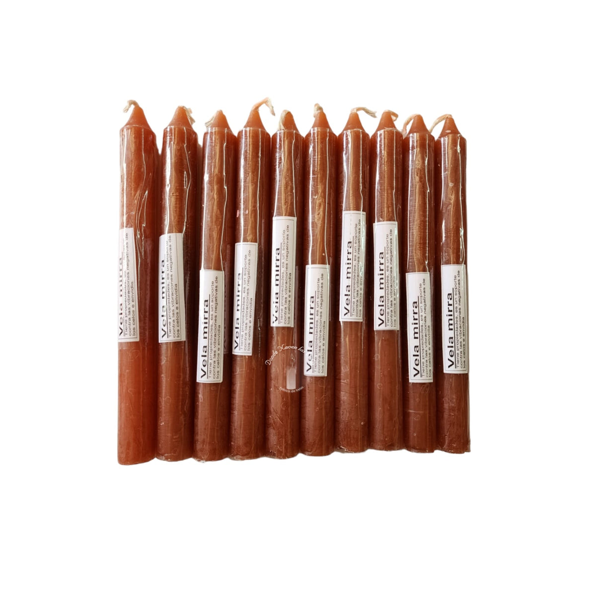 Vela Lisa color Mirra – Fabrica de Velas